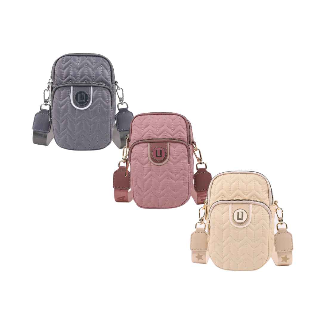 BANDOLERA PORTACELULAR CHLOE LIMA | Nuevo Impulso Mayorista